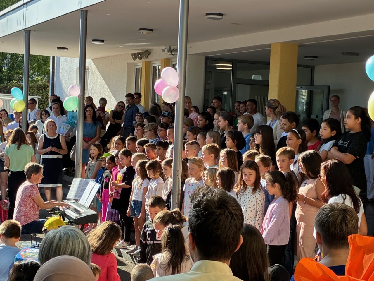 Tschakka-Auftritt der 3. Klassen - Teckschule Wernau